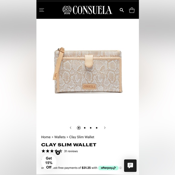 Consuela | Bags | Consuela Clay Slim Wallet | Poshmark